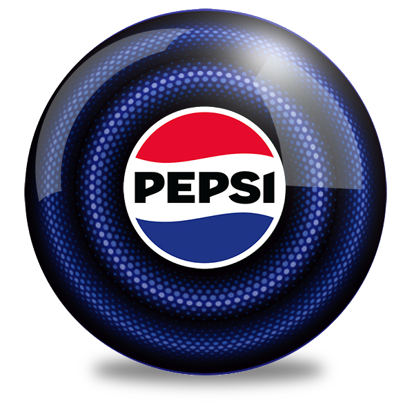 Pepsi plastic spare bowling ball